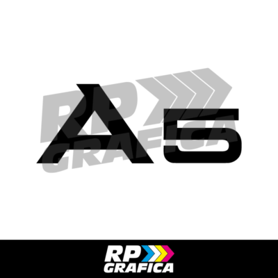 Adesivo Audi A5 Logo - RP Grafica