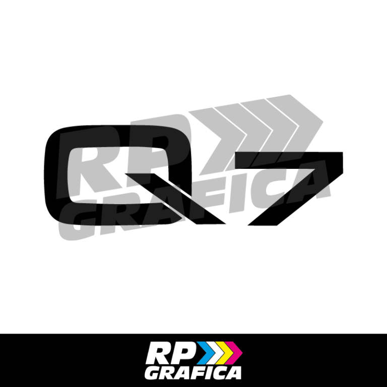 Adesivo Audi Q7 Logo - RP Grafica