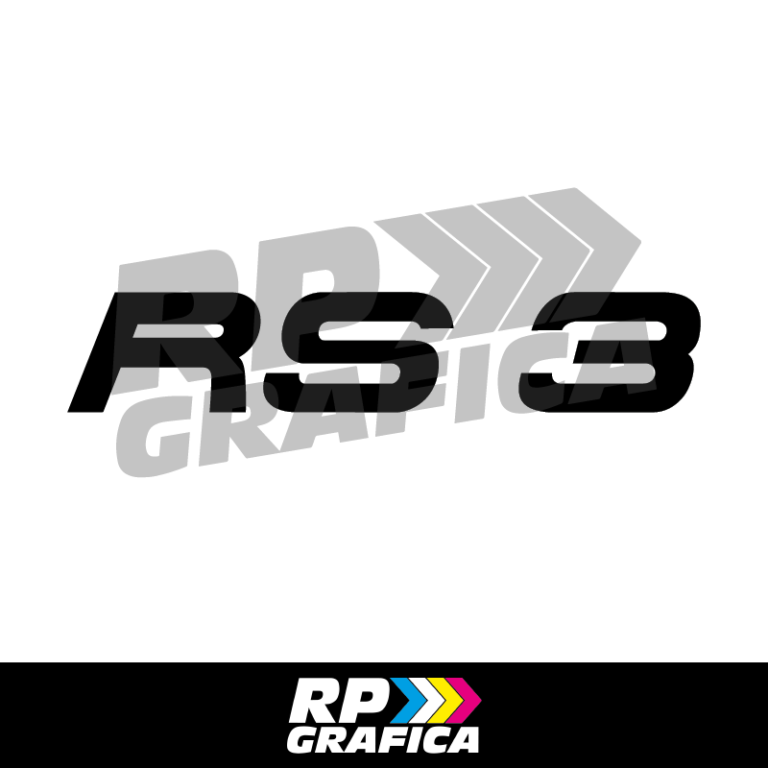 Adesivo Audi RS3 Logo - RP Grafica